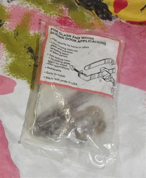 New Vintage Lsda Ls300 Usa Showcase Lock With Locking Bars For Sliding