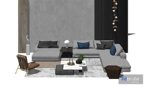Sketchup Components 3d Warehouse Living Room Sketchup 3d Warehouse