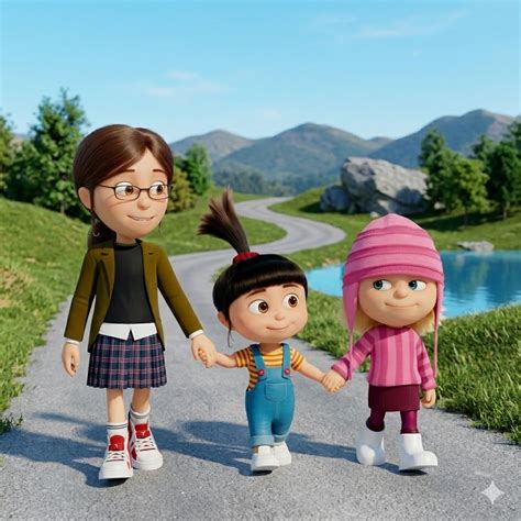 Agnes Edith And Margo By Rwrhunter3production On Deviantart