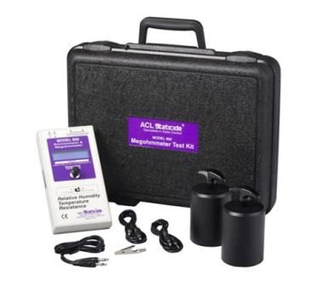 Acl Staticide Acl800 Digital Surface Resistance Megohmmeter Test Kit