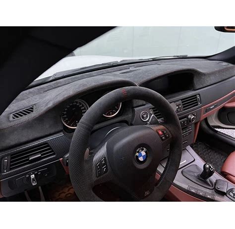 Bmw E90 E92 E93 Full Suede Alcantara Dash Cover For Double Hump Ebay