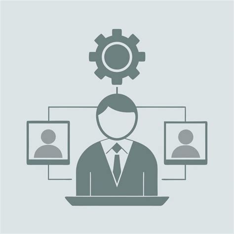 Technology Concept Flat Vector Style Illustration Featuring Project