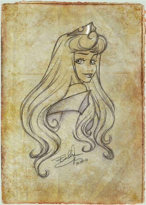 Aurora Sketch By Emilia89 On Deviantart