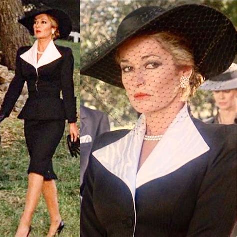 Wanted Black And White Stephanie Beacham The Colbys Suit And Veiled