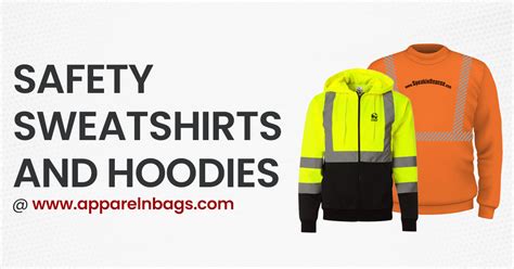 High Visibility Sweatshirt Custom Safety Hoodies