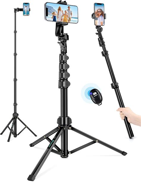 Phone Tripod 71 Tripod For Iphone And Selfie Stick Tripod With Remote Phone Holder Cell Phone