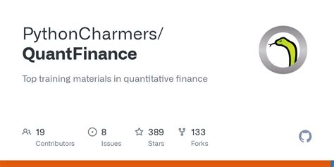 QuantFinance Notebooks Module Overview Ipynb At Master PythonCharmers QuantFinance