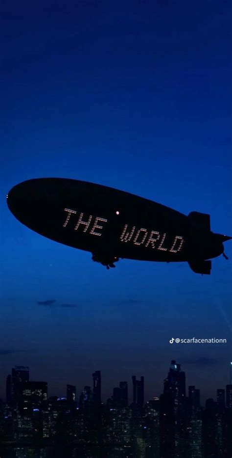 Best 12 Scarface The World Is Yours” Blimp Wallpaper V Prpl2