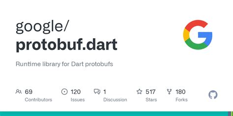 GitHub - google/protobuf.dart: Runtime library for Dart protobufs