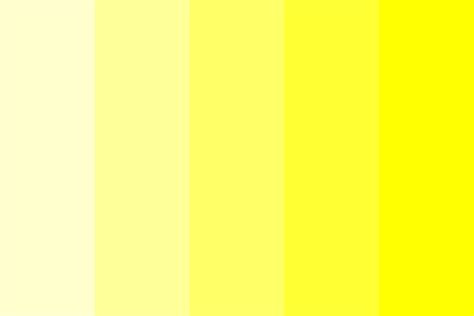 Shades Of Pure Yellow W Sc Color Palette