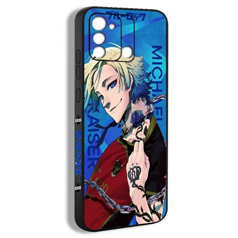 чехол для смартфона Подходит для Tecno Spark 8c Майкл Кайзер Blue Lock Uju11 купить с