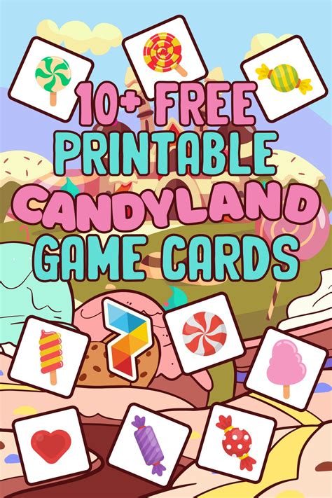 Candy Land Card Printables