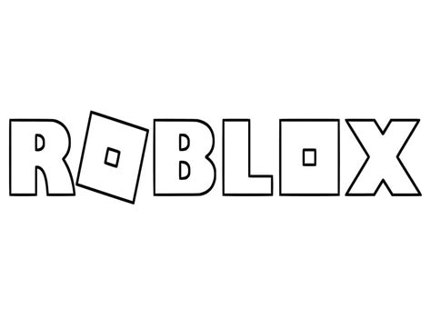 Coloriage Logo Roblox Télécharger Et Imprimer Gratuit Sur Coloriageenfantcom