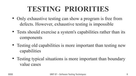 Software Testing Techniques Ppt