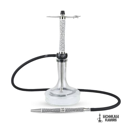Geometry Hookah Little Bro Y Atom White Russian Hookah