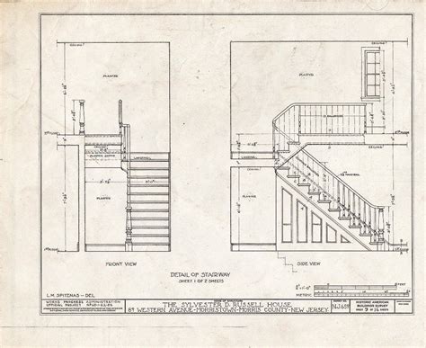 Blueprint Habs Nj14 Morto8 Sheet 9 Of 16 Sylvester D Russell