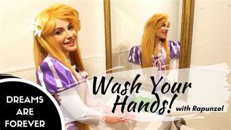 Wash Your Hands With Rapunzel Rapunzel Disney Princess Rapunzel