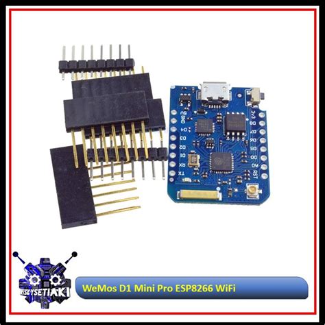 jual wemos d1 mini pro esp8266 wifi 16mb external antena nodemcu ardu