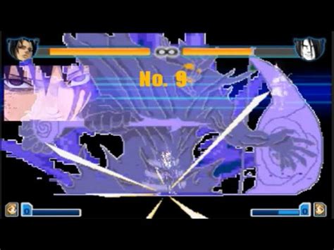 Bleach Vs Naruto Combos — Sasuke Eternal Mangekyo Sharingan Combos Bleach