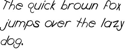 Slanted Font By Kimber Shook · Creative Fabrica