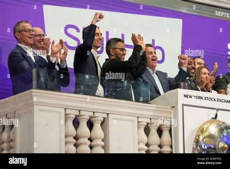 Stubhub President Nayaab Islam Third From Right And Ceo Eric Baker