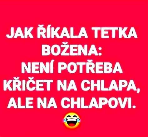 Tetka Božena Nejlepší české Vtipy