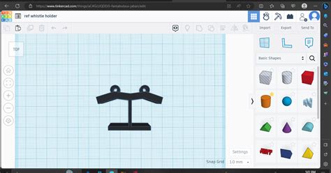 Ref Whistle Holder By Anthnappa Download Free Stl Model