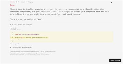 Menu Example Nested Dropdown Menus Forked Codesandbox