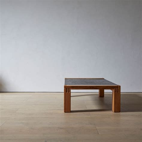 Large Danish Slate Top Coffee Table Lawton Mull