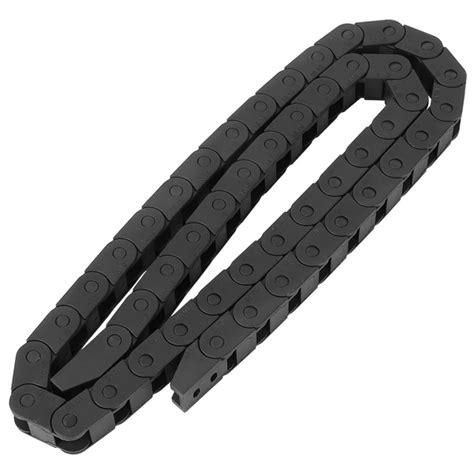 1 Meter R18 Black Nylon Cable Drag Chain Wire Carrier For 3d Printer Cnc Machine 10x10mm Cre Wish
