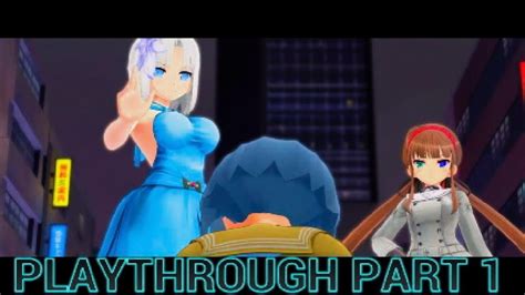 Senran Kagura Burst Renewal Playthrough Part 1 Yumi Dlc Prologue Youtube