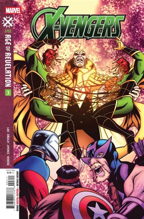 X Vengers 3 Technarch Panic Comic Watch