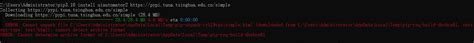 执行pip Install 报错error Cannot Unpack File Cusersadministratorappdatalocaltemppip Unpack