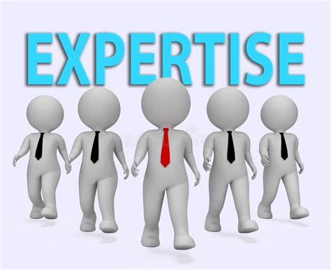 Expertise Businessmen Represents Character Trained And Commercial 3d