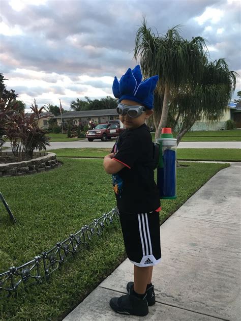 Splatoon Inkling Boy Costume Halloween