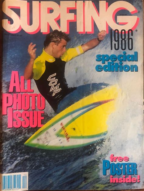 1986 Surfing Magazine Cover Artofit