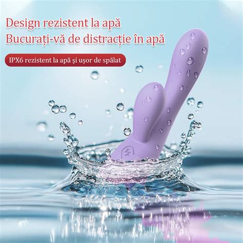 Vibrator Jucarii Sexuale2 In1 Stimulator Clitoris Si Punct G 12