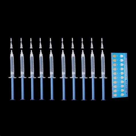 10pcs Teeth Whitening Gel Remove Stain Oral Hygiene Dental Care Beauty