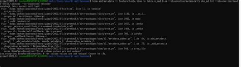 biom add metadata merging feature table with taxonomy other