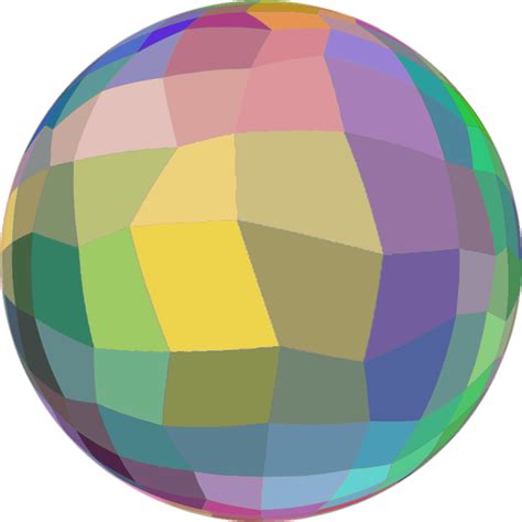 Mosaic Sphere Openclipart