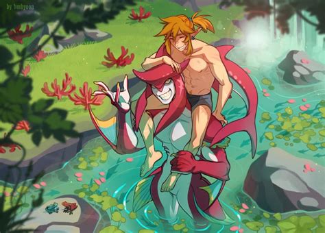 Link And Sidon The Legend Of Zelda And 1 More Drawn By Bombyoon