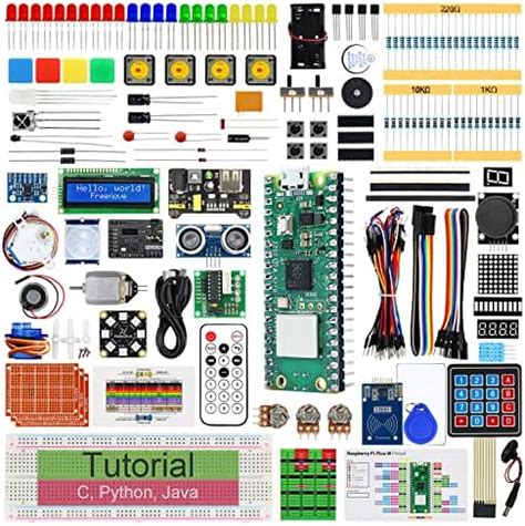 Freenove Ultimate Starter Kit For Raspberry Pi Pico W Included Compatible With Arduino IDE