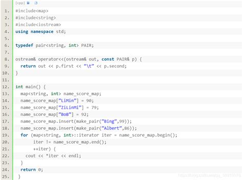 C Stl中map的按key排序和按value排序c Map 按照结构体的value排序输出 Csdn博客