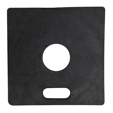 Delineator Base Square 11lbs Black