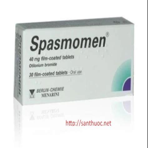 Spasmomen Tab40mg Thuốc Giúp điều Trị Hội Chứng đại Tràng Bị Kích
