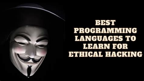 Best Programming Languages To Learn For Ethical Hacking Best