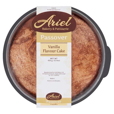 Ariel Bakery And Patisserie Passover Vanilla Flavour Cake 450g Really