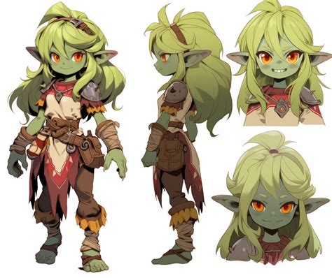 Goblin Model Sheet 8 By K Jackson Katss On Deviantart