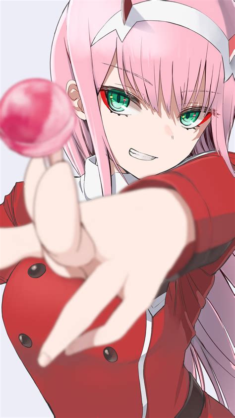 3240x5760 Zero Two Darling In The Franxx Animephonewallpapers