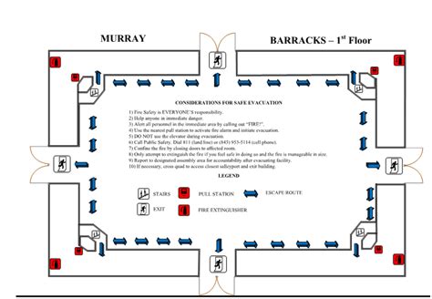 Evacuation Maps Environmental Health And Safety